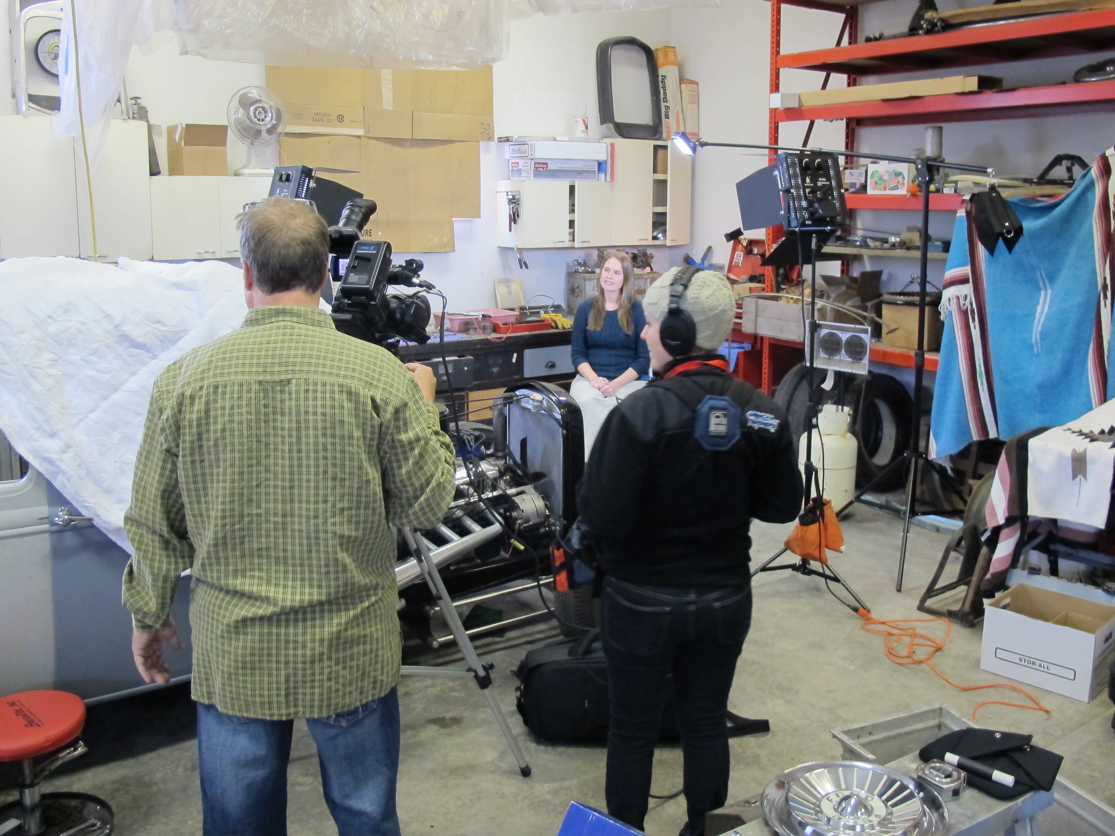 Of Camera Crews and Interviews - Marissa Meyer